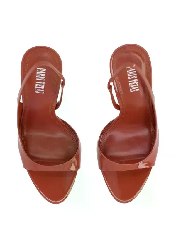 Paris Texas 105mm Lidia Leather Sandals