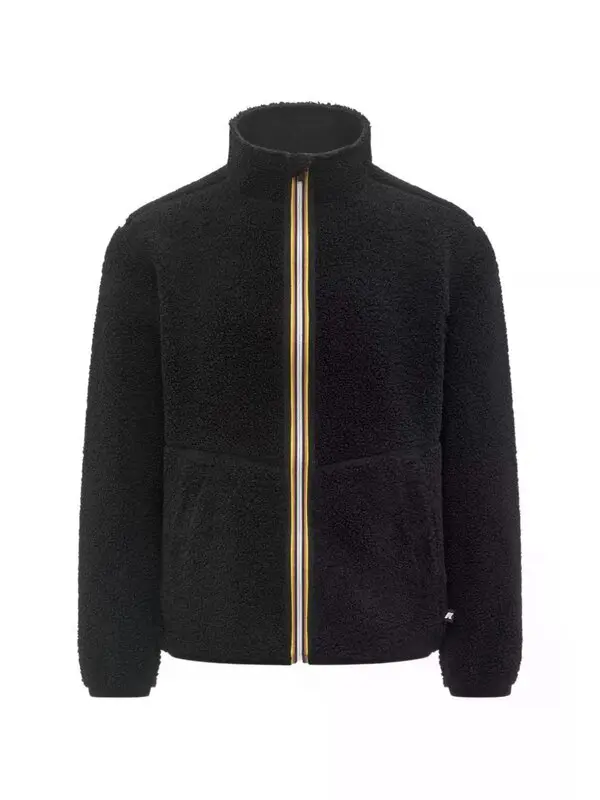 K-WAY Pascal Reversible Fleece Jacket - Black