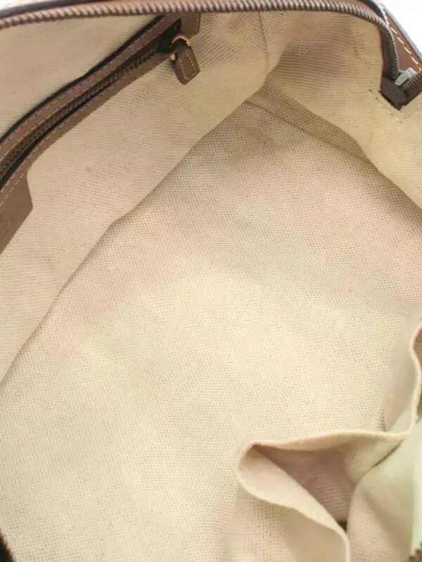 Gucci 2000-2015 Small Gg Denim Joy Boston Bag Satchel
