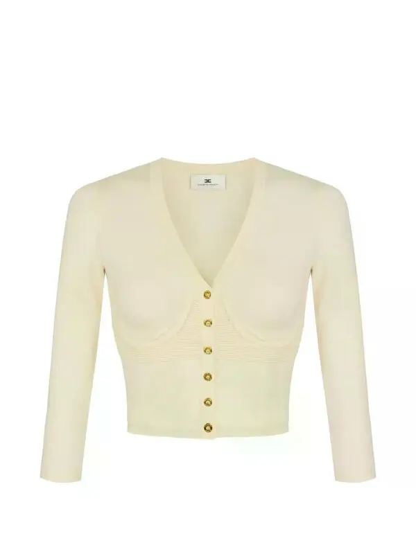 Elisabetta Franchi Knit Bustier-style Cardigan