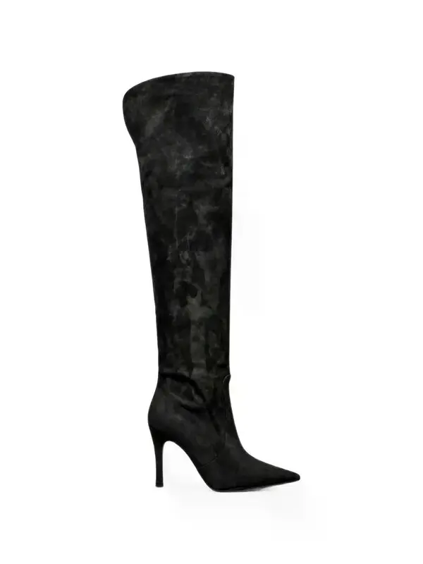 POCHE PARIS Pointed-toe Over-the-knee Boots