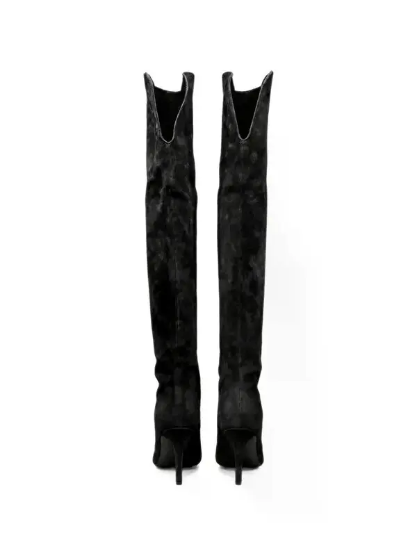 POCHE PARIS Pointed-toe Over-the-knee Boots