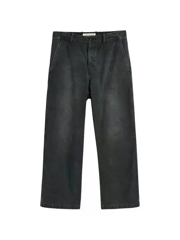Our Legacy Rig Faded-effect Sateen Trousers