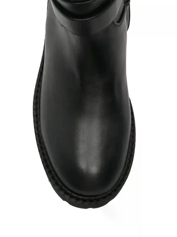 TRUMAN´S Buckle-strap Leather Boots