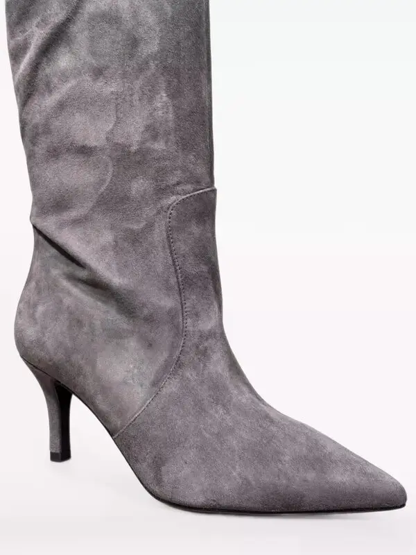 POCHE PARIS Pointed-toe Over-the-knee Boots