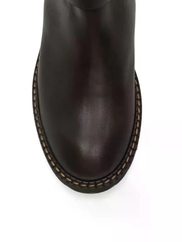 TRUMAN´S Buckle-strap Leather Boots
