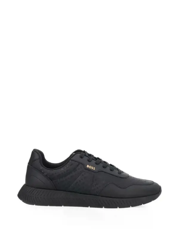BOSS Logo-print Panelled Sneakers