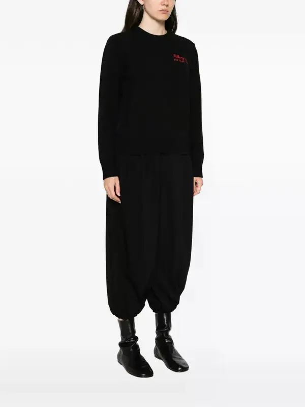 MC2 SAINT BARTH Embroidered Crew-neck Sweater