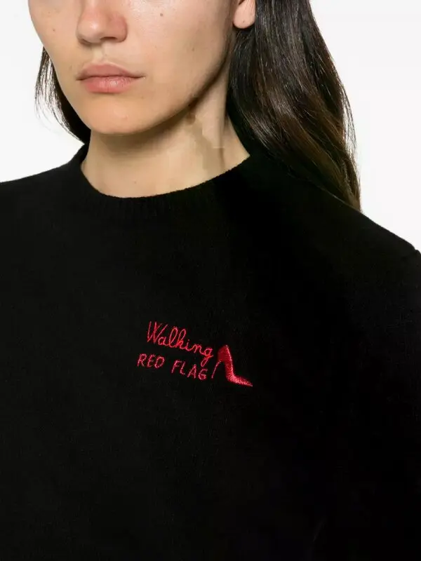 MC2 SAINT BARTH Embroidered Crew-neck Sweater