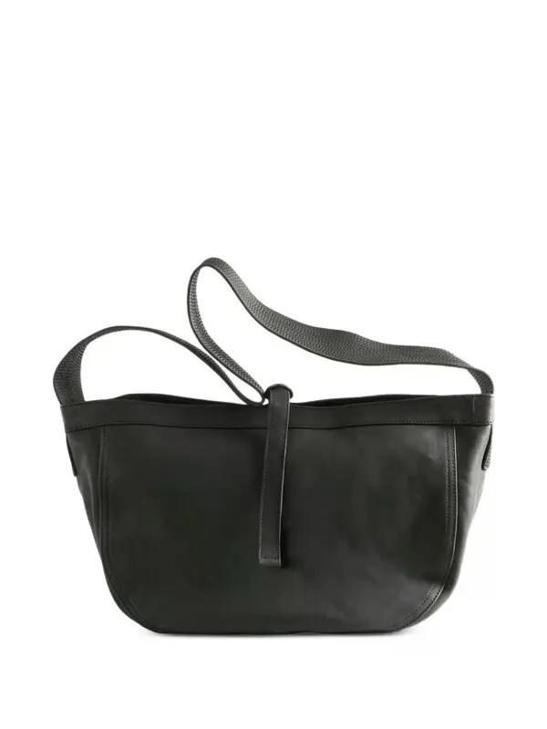 TAIGA TAKAHASHI Small Newsboy Shoulder Bag - Brown