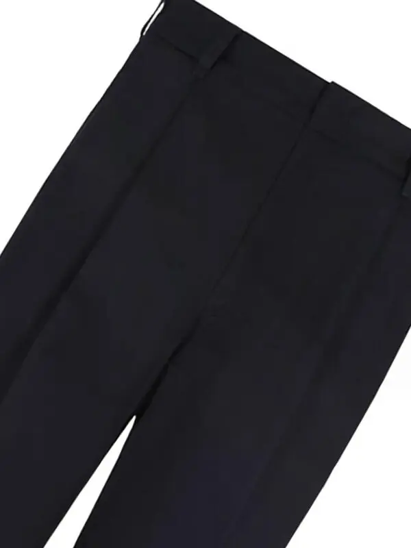 Armani Exchange Pleated Straight-leg Trousers