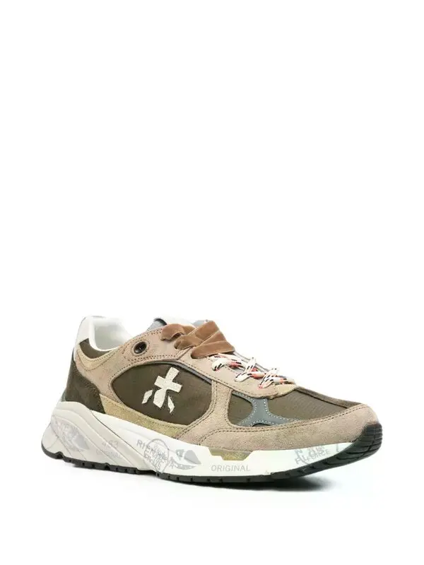 Premiata Mase Panelled Sneakers - Brown