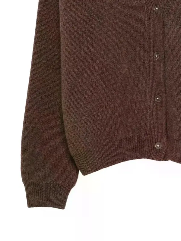 LISKA V-neck Button-up Cardigan