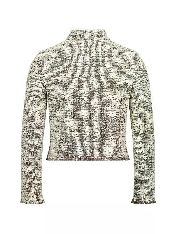 BETTY BARCLAY Bouclé Frayed Jacket