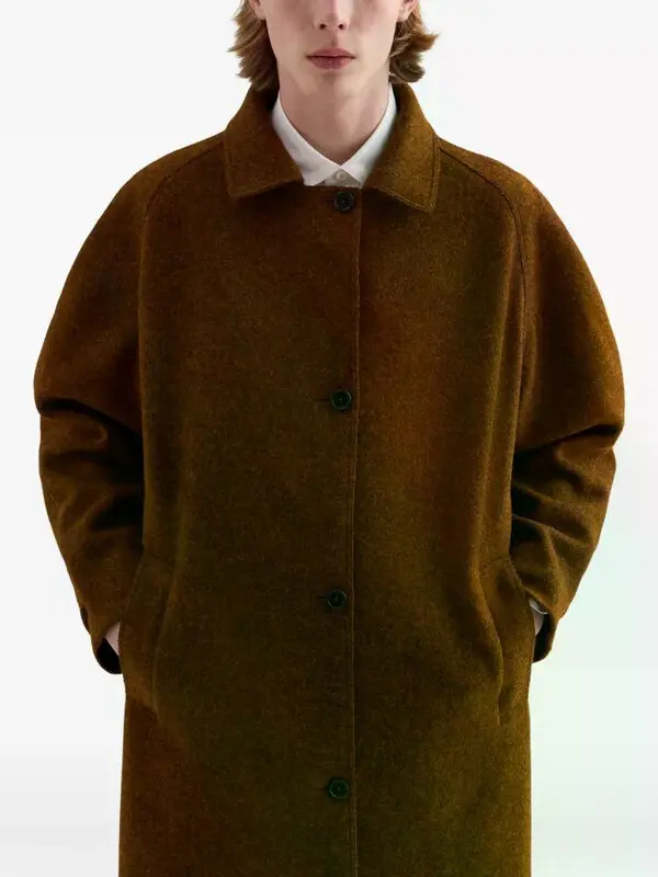 JIL SANDER Felt Wool Coat