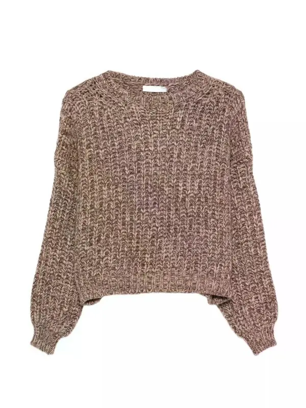 LISKA Chunky-knit Sweater