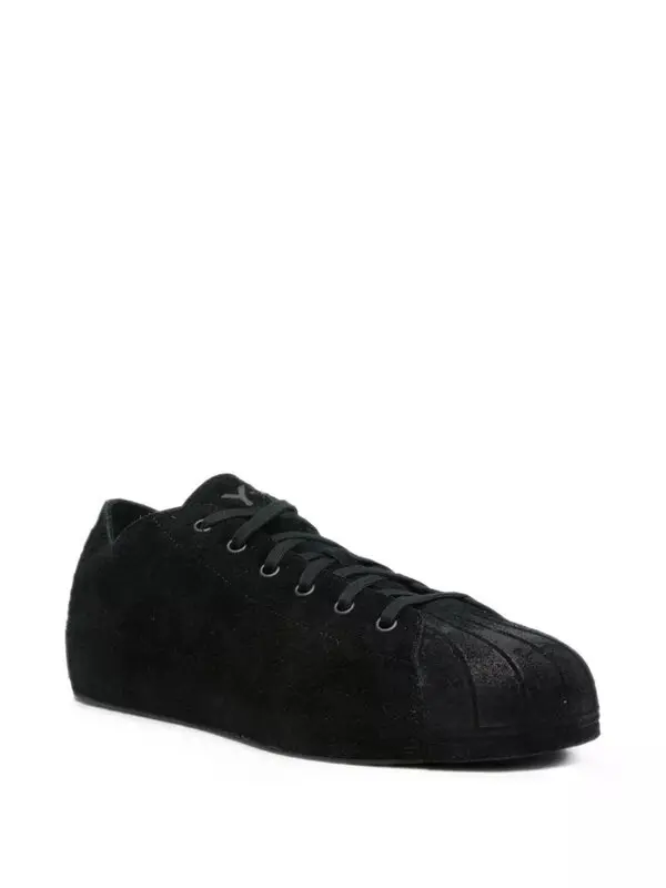 Y3 Suede Shell-toe Sneakers