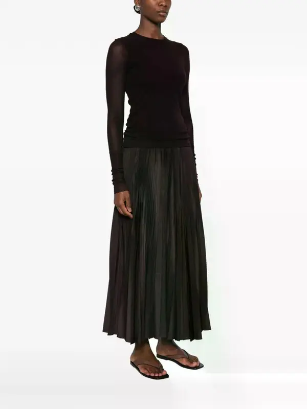 MEIMEIJ Sheer-panel Long-sleeve T-shirt