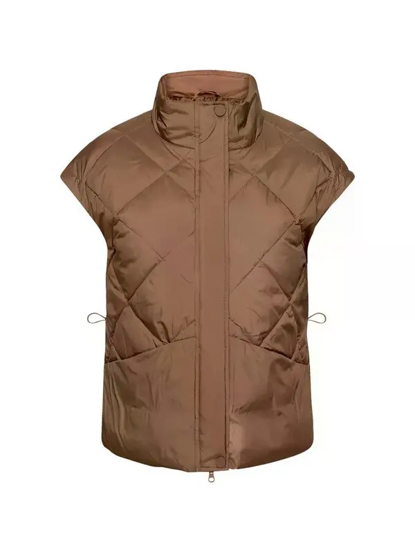 BETTY BARCLAY Quilted Drawstring Gilet