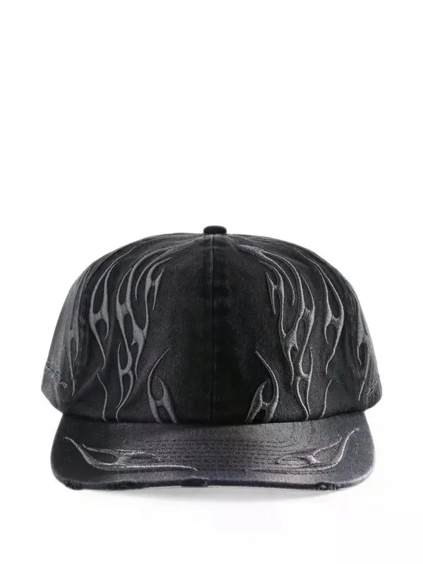 HELLSTAR Embroidered Distressed Baseball Cap