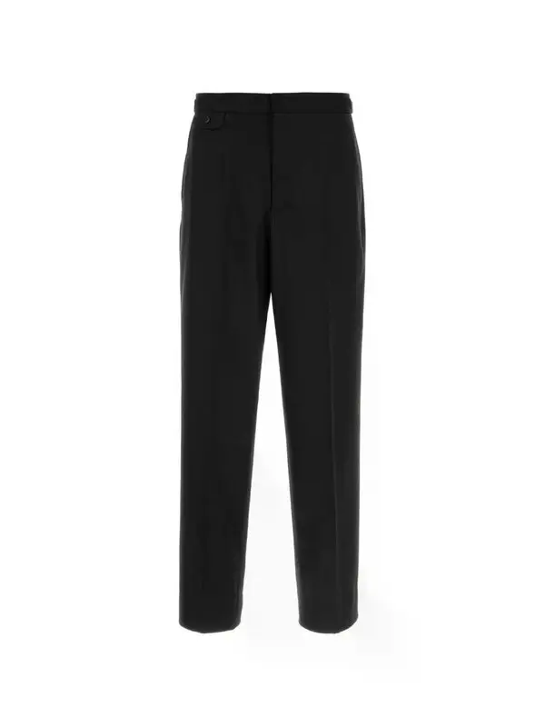 Brioni Pressed-crease Straight-leg Trousers