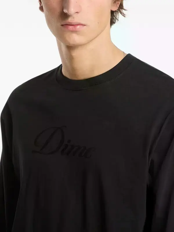 DIME Cursive Long-sleeve T-shirt