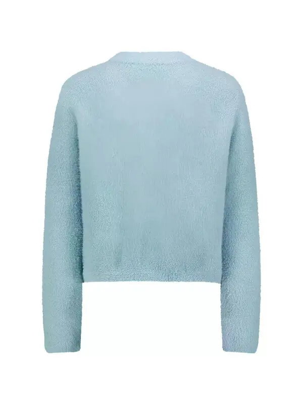 BETTY BARCLAY Bouclé-knit Cropped Cardigan