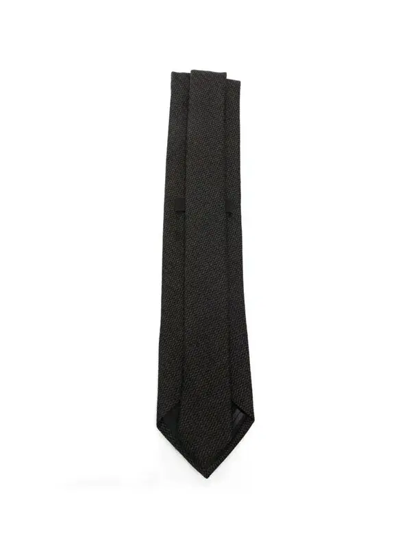 Zegna Textured-finish Tie