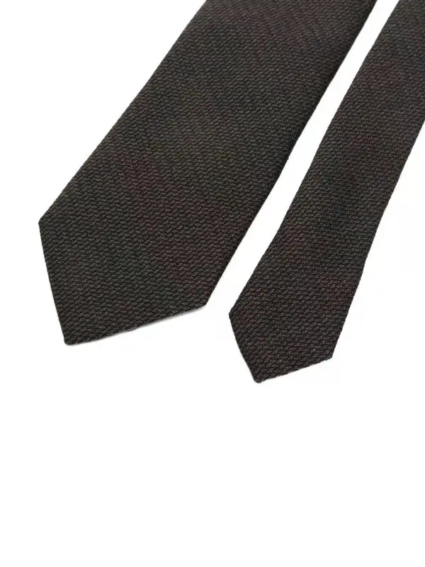 Zegna Textured-finish Tie