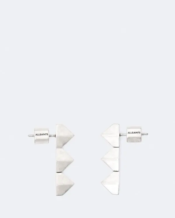 ALLSAINTS Spike Metal Bead Earrings
