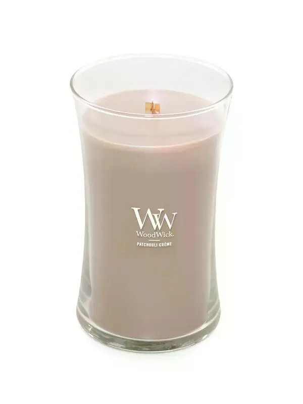 WOODWICK Patchouli Crème Candle
