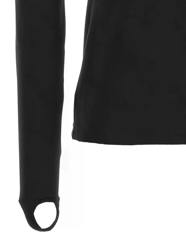 COURREGES Second Skin Logo-patch Sweater
