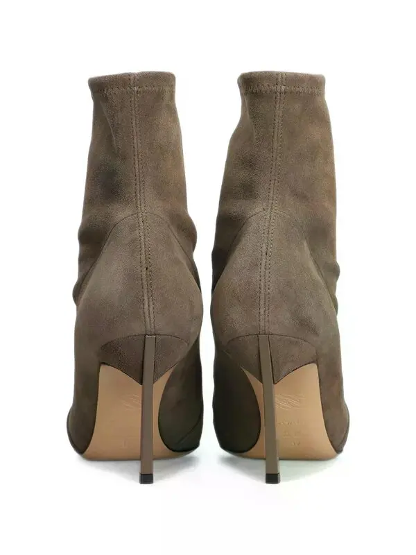 Casadei Pointed-toe Ankle Boots - Brown