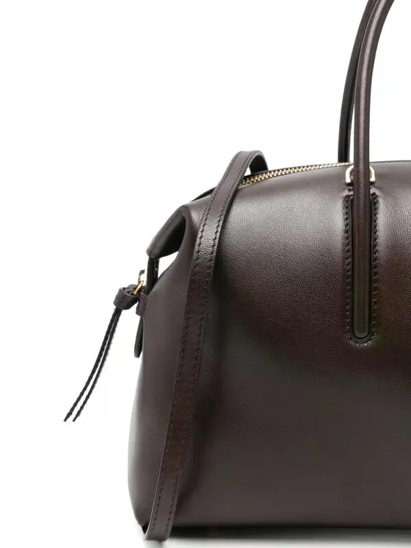 DEMELLIER Stockholm Midi Grained Leather Duffle Bag