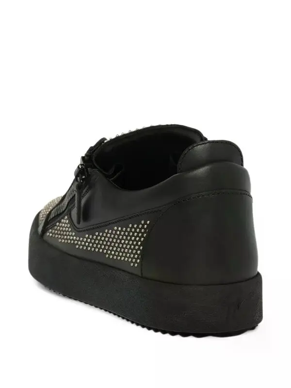GIUSEPPE ZANOTTI Birel Vague Stud-embellished Sneakers