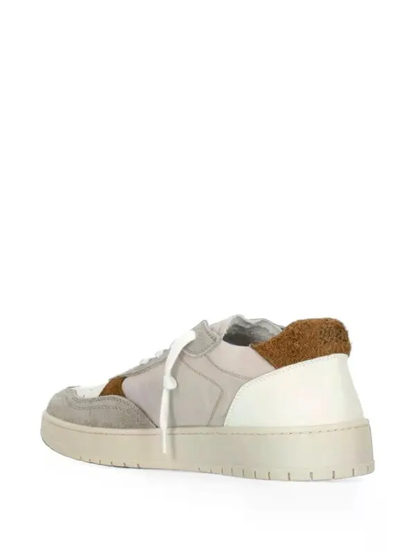 EVENU Logo-embroidered Panelled Sneakers
