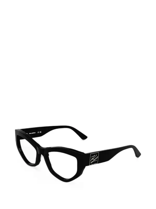 Karl Lagerfeld Logo-plaque Cat-eye Glasses