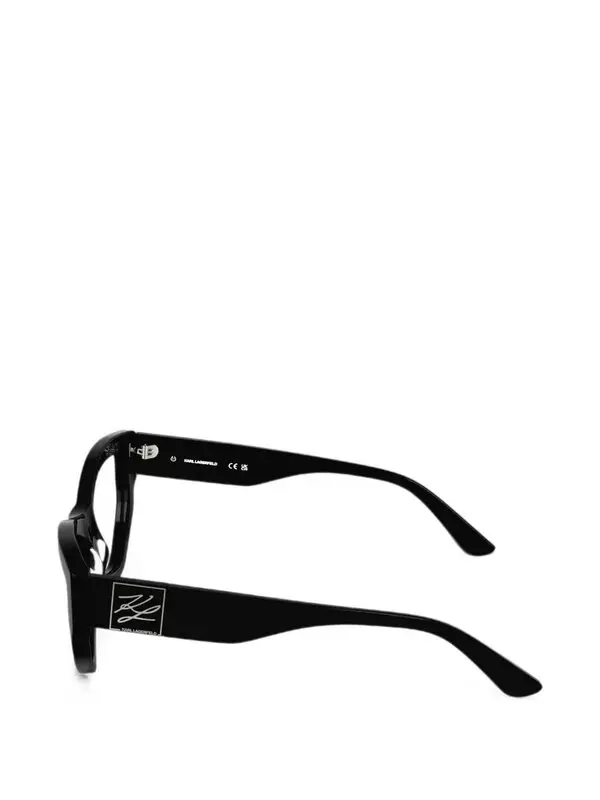 Karl Lagerfeld Logo-plaque Cat-eye Glasses