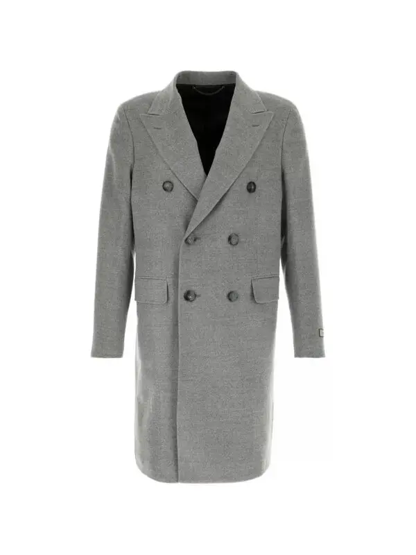 Canali Double-breasted Wool Coat