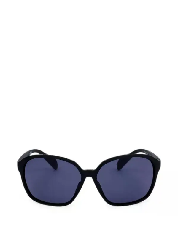 Adidas Logo-print Square-frame Sunglasses