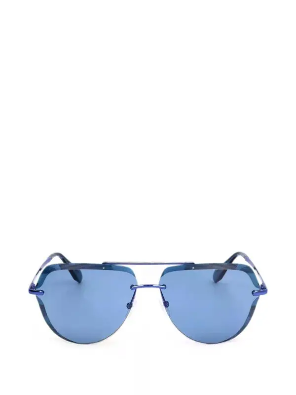 Adidas Pilot-frame Rimless Sunglasses