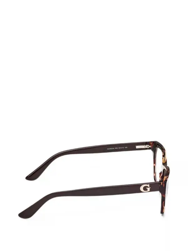 Guess Tortoiseshell-effect Cat-eye Glasses