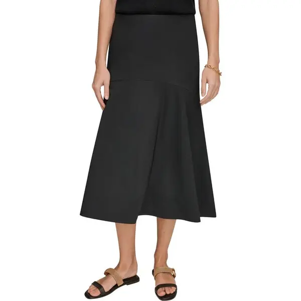Donna Karan New York Flared Hi-low Skirt