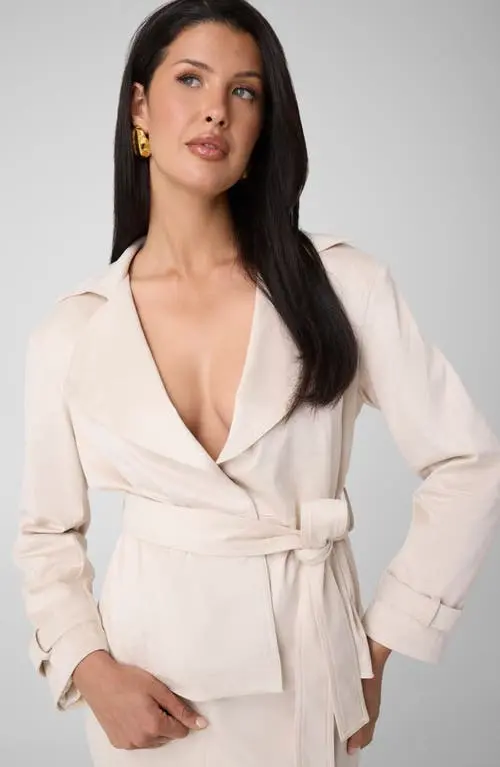 MARCIANO Layla Faux Suede Jacket - G1fg-light