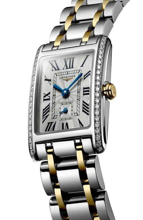 LONGINES Dolcevita Diamond Rectangle Bracelet Watch