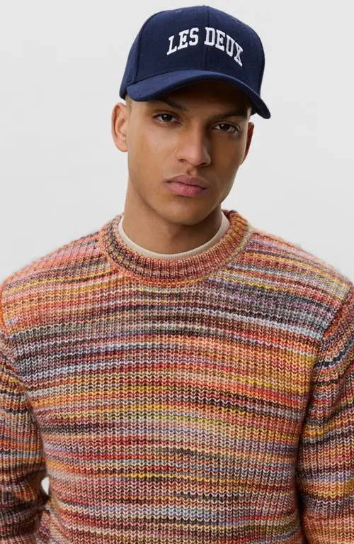LES DEUX Space Rib Crewneck Sweater