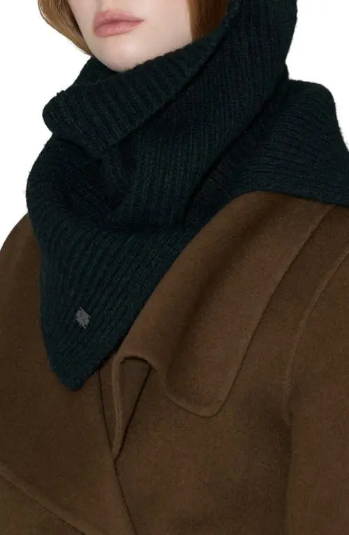 Soia & Kyo Wanda Rib Knit Neck Warmer - Black