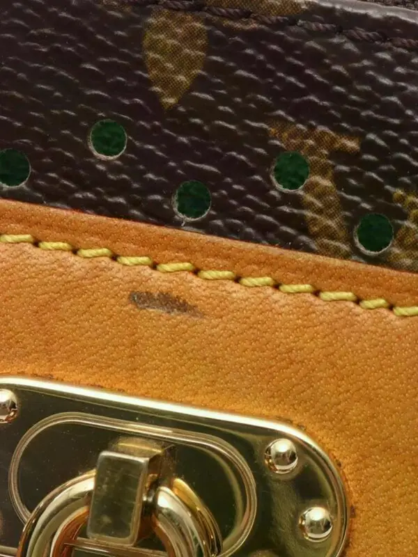 LOUIS VUITTON 2016 Monogram Perforated Pochette Accessoires Shoulder Bag