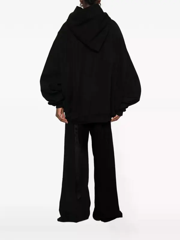 Rick Owens Mountain Asymmetric-zip Hooded Jacket