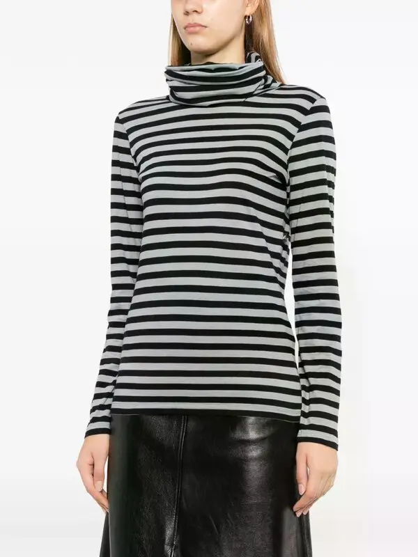 AGNES B. Transformable T-shirt - Black